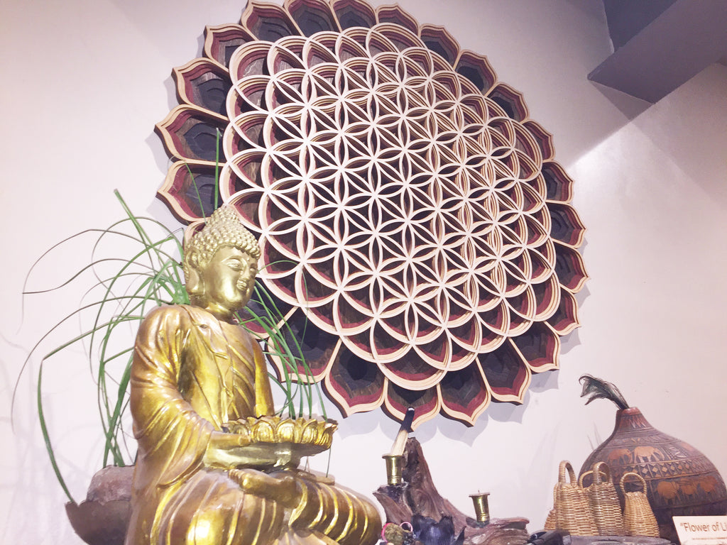Flower Of Life Mandala Art